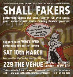 Small Fakers - The Small Faces tribute band